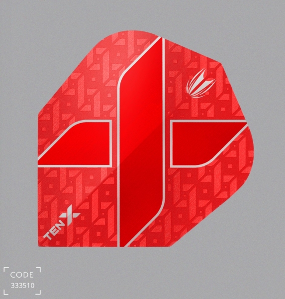 Target TEN-X Flights Vision Ultra Rot